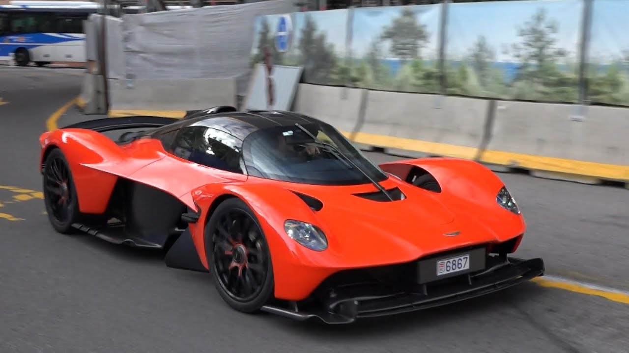 Aston Martin Valkyrie à Monaco
