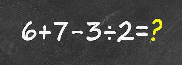 Simple looking equation stumps people - can you remember the 'special ...