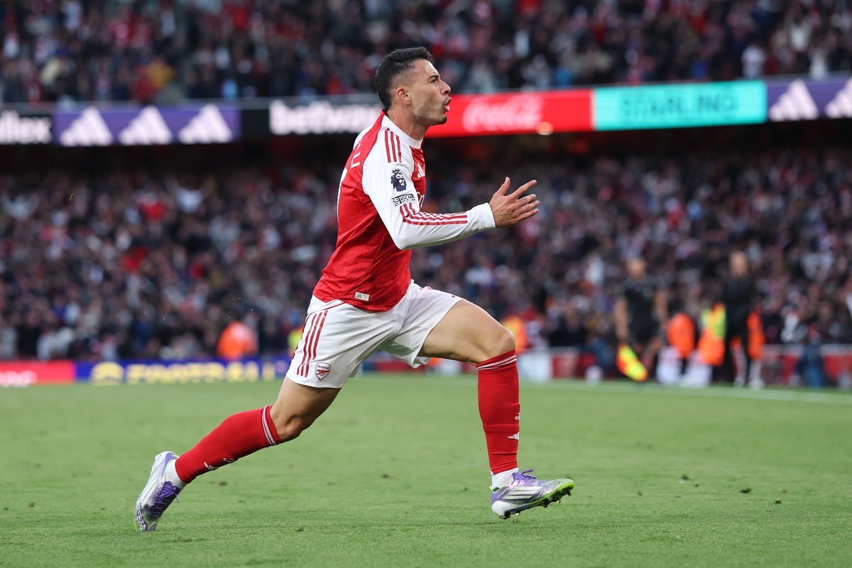 Arsenal v Man City live: Gabriel Martinelli scores stunning late ...