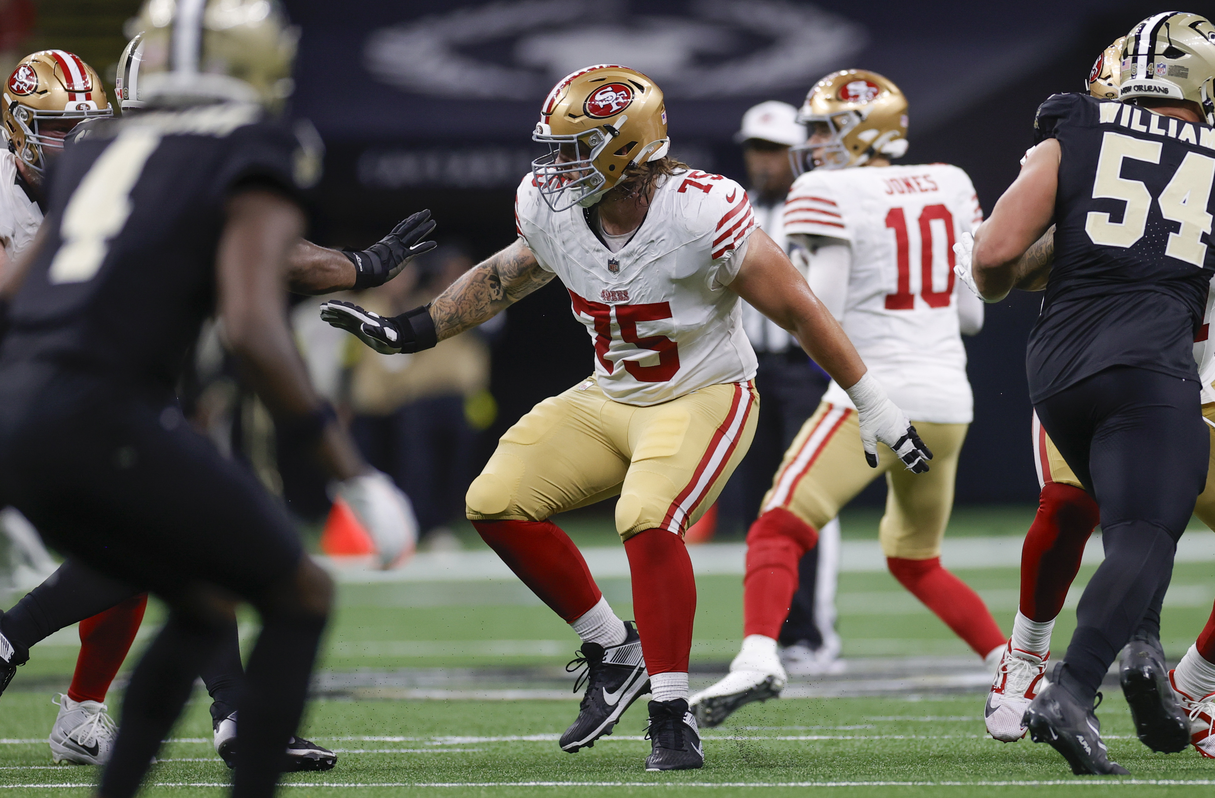 49ers exit interviews, OL: There’s a glaring hole holding the offensive ...