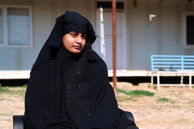 Shamima Begum 'looking pale and thin' as ISIS bride pictured for first ...