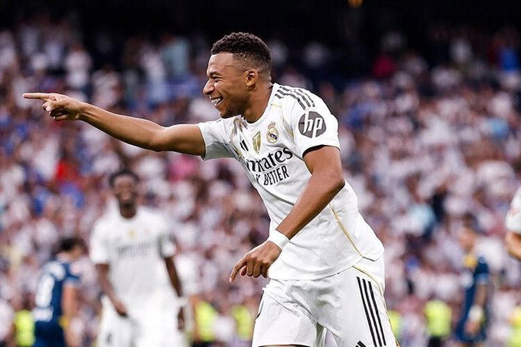 Real Madrid Kalahkan Espanyol 2-0 Lewat Gol Spektakuler Eder Militao dan Kylian Mbappe