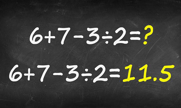Simple looking equation stumps people - can you remember the 'special ...