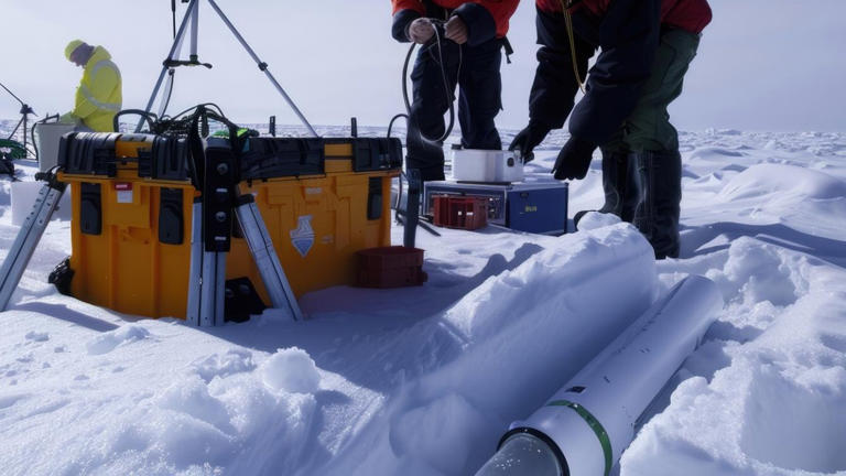 Hidden alien-like world found under Antarctic ice sheets