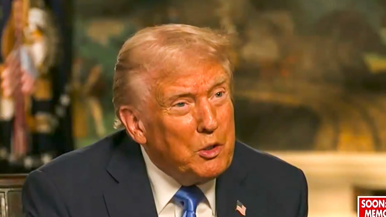 Trump complains to Fox News host's face about network's polling during Jimmy Kimmel rant