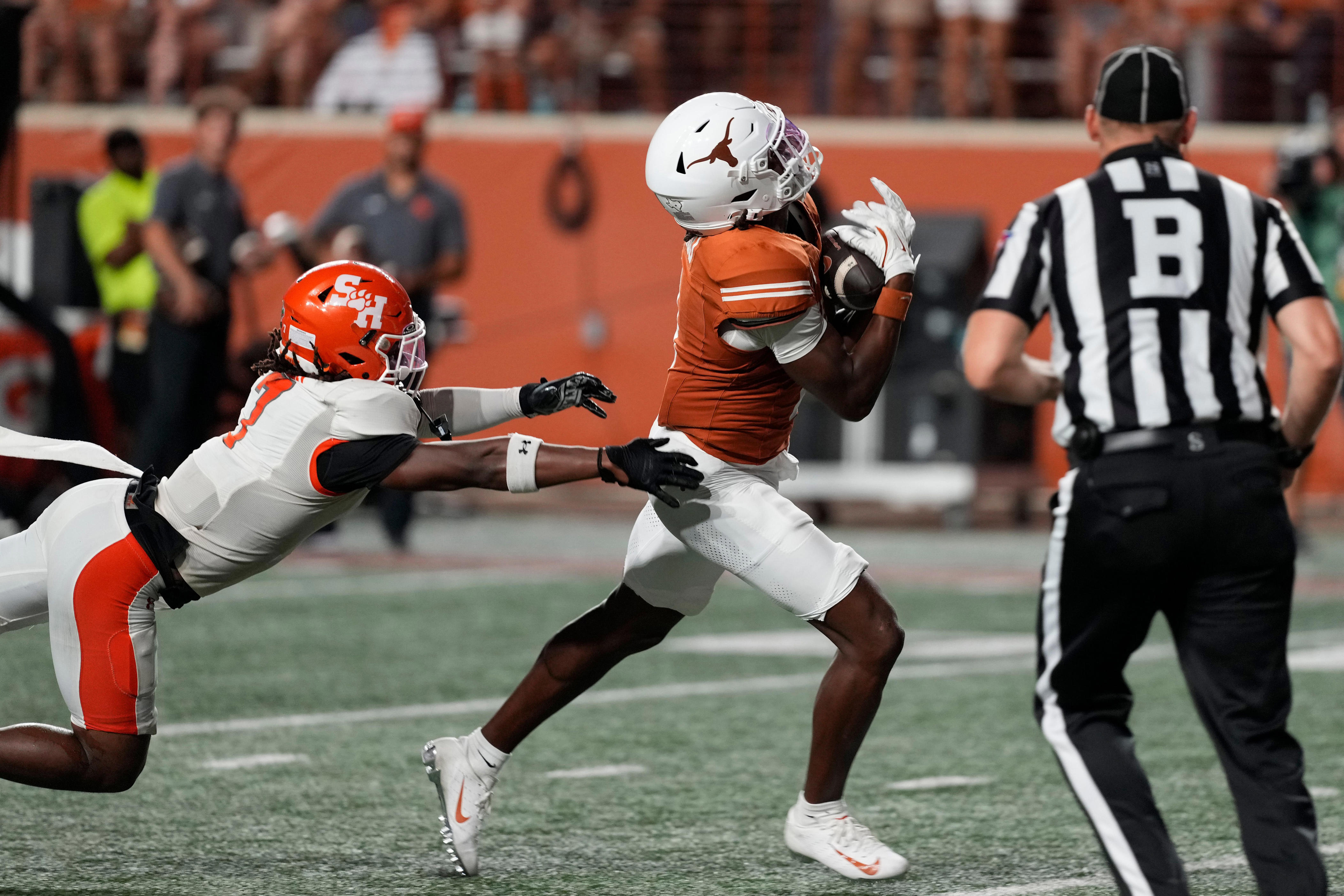 The optimistic view of Texas' dominating win over Sam Houston State