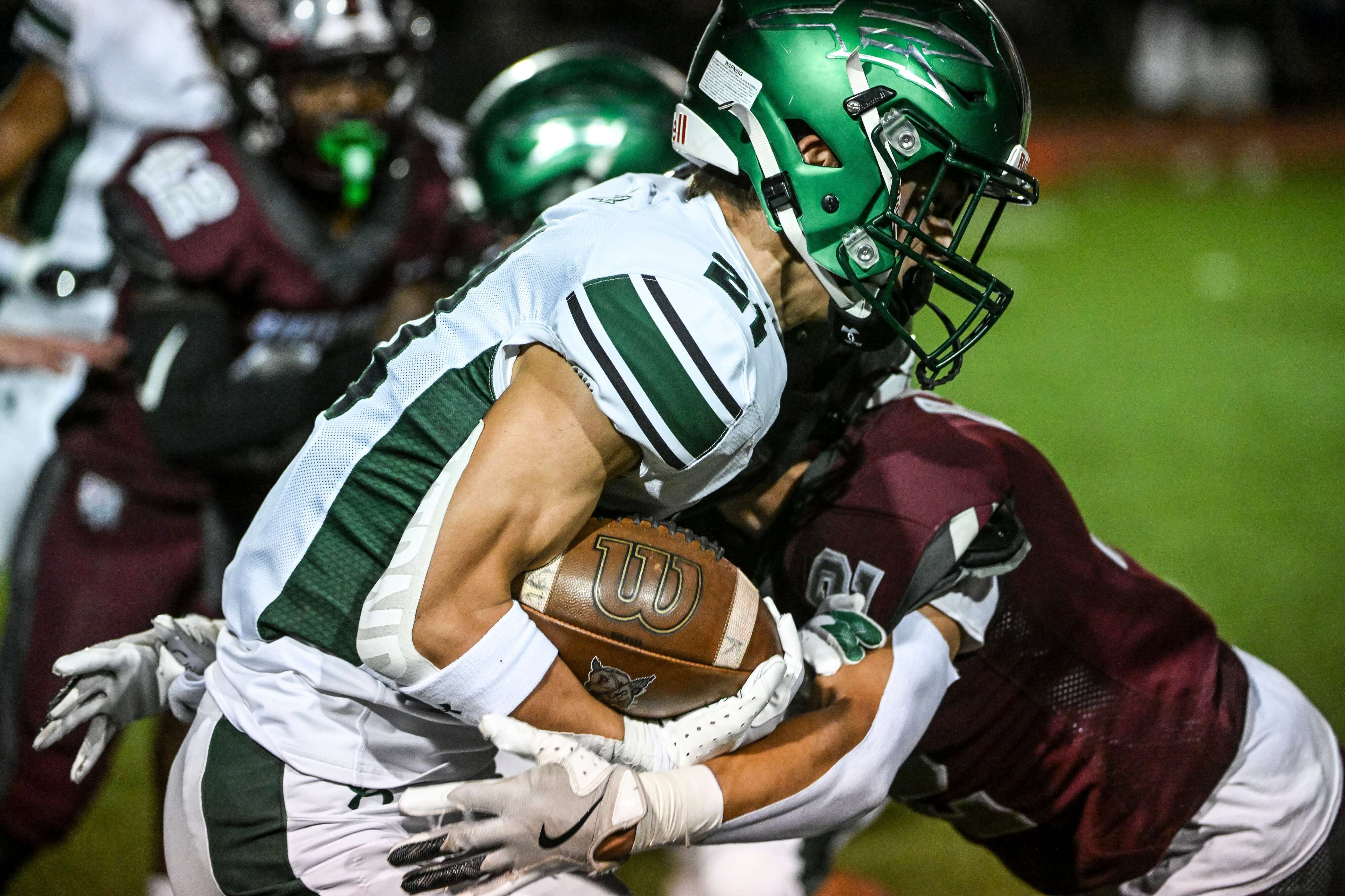 Phillipsburg’s savvy defense aces Wing-T test against Ridge