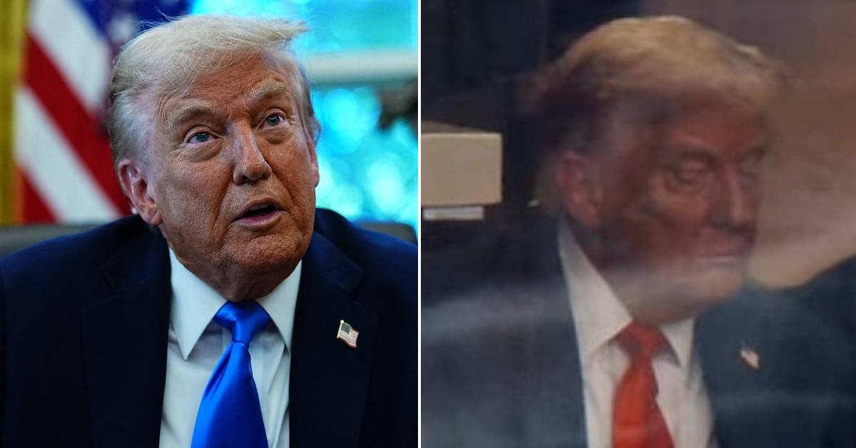 Donald Trump Falls Asleep at Charlie Kirk's Funeral and Memorial ...