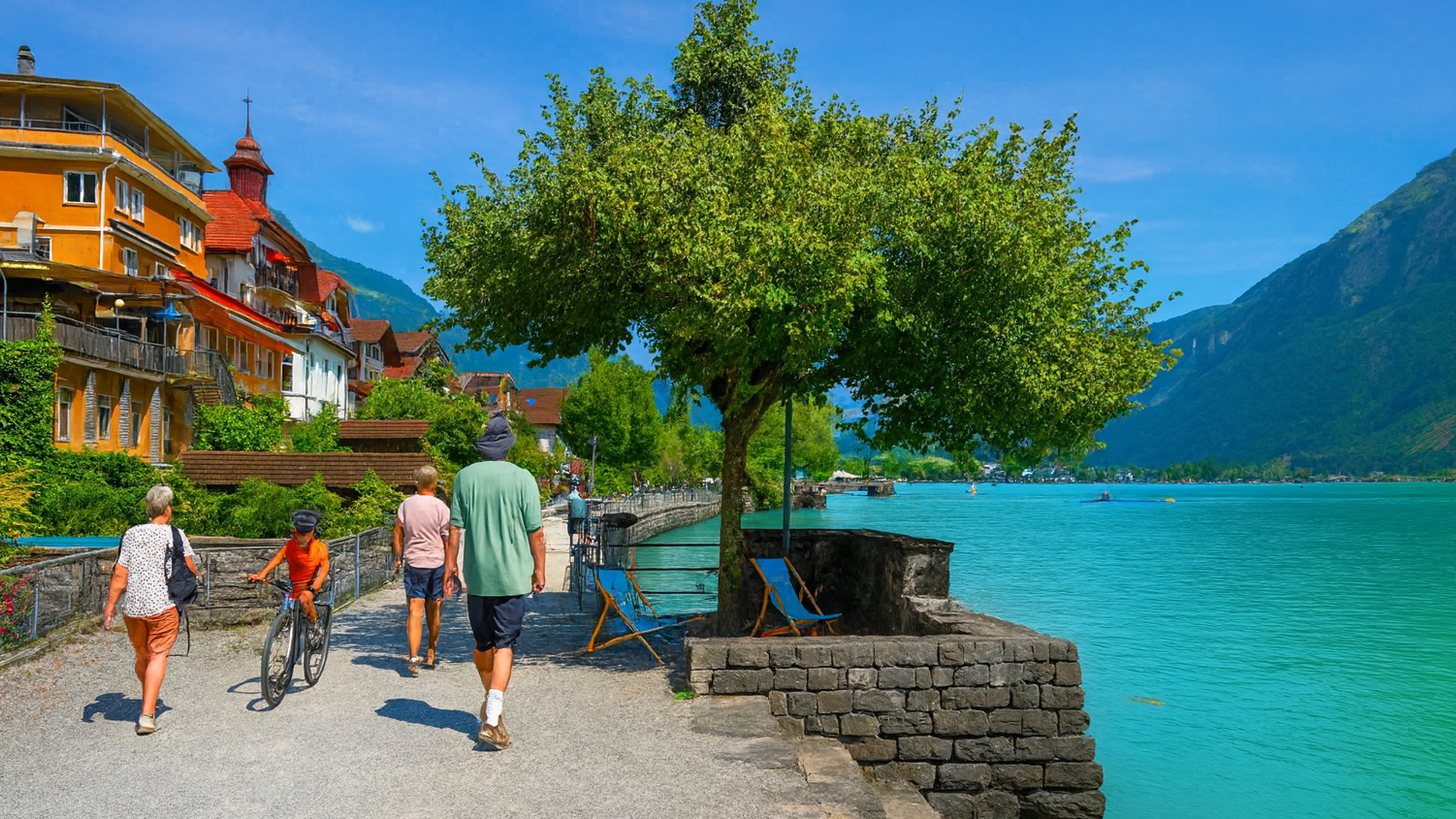 Walking Tour Around Lake Brienz (Brienzersee), Bernese Oberland ...