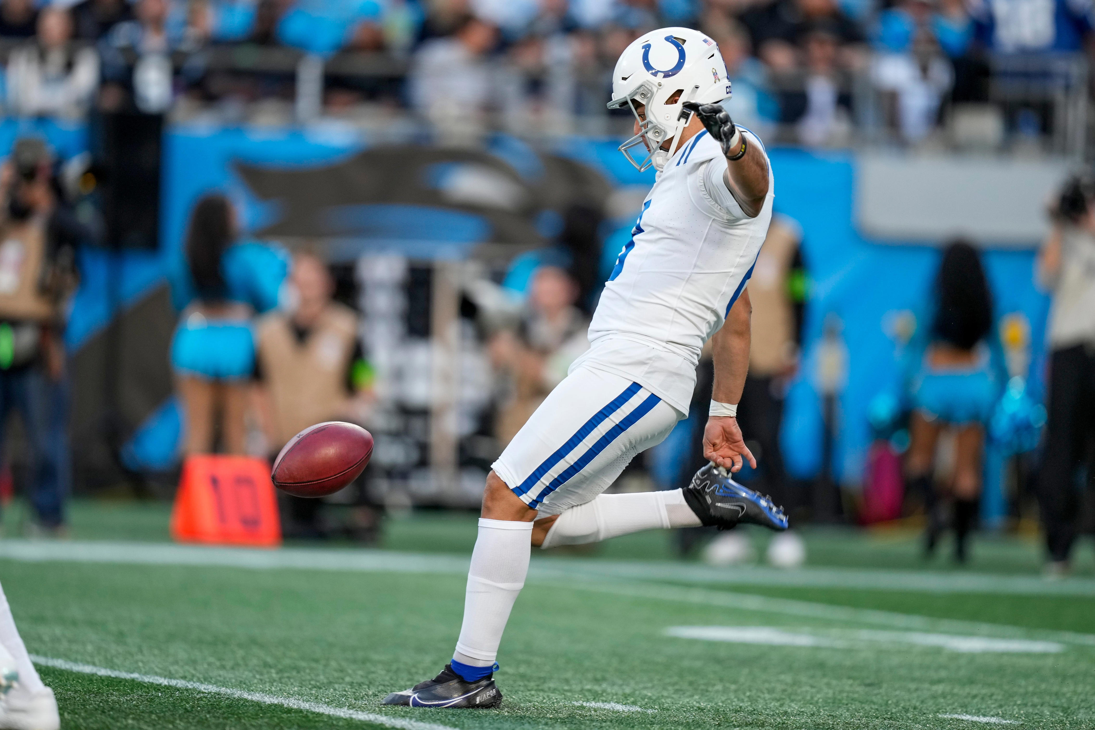 Colts Rigoberto Sanchez has first punt attempt of season in Week 3 vs ...