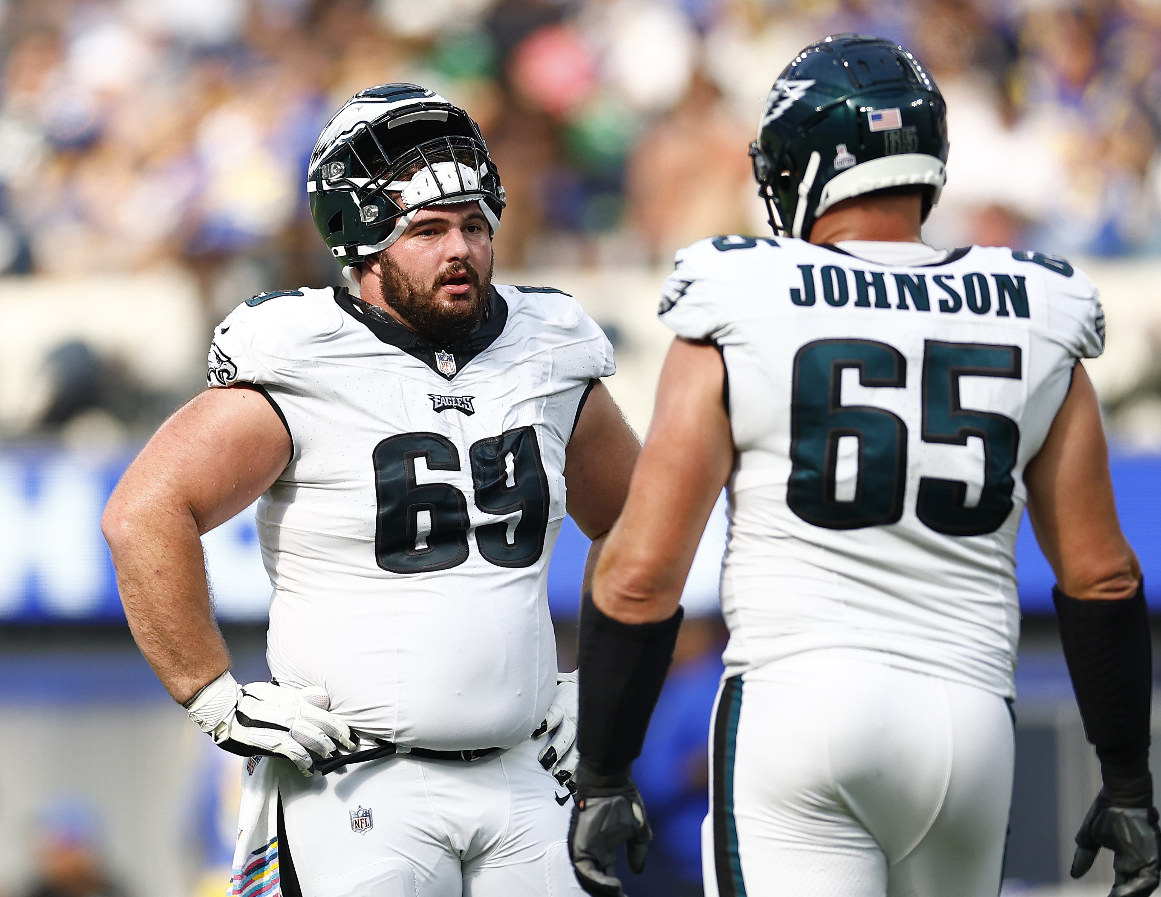 Eagles' Lane Johnson Exits Game With Concerning Injury