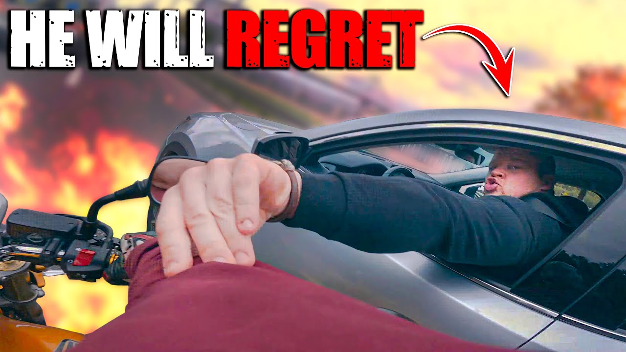 Bad Driver Gets What He Deserves – Motorcycle Life