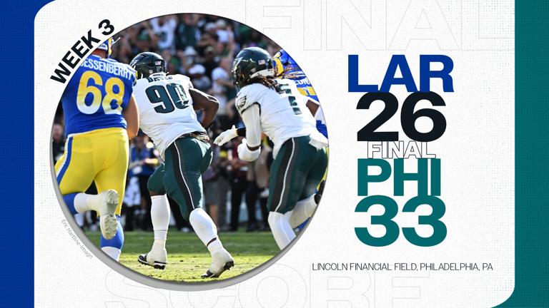 Rams vs. Eagles highlights: Los Angeles blows 19-point lead in ...