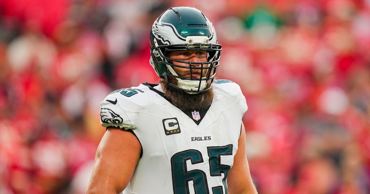 Lane Johnson injury update: Eagles OT questionable to return vs. Rams