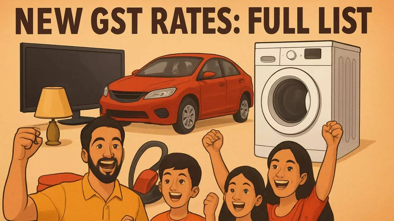 New GST rates take effect today: Full list of items with updated GST ...