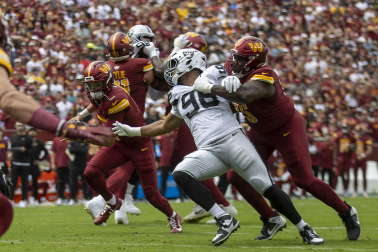 Ex-Raiders QB sparks Commanders to victory over former team