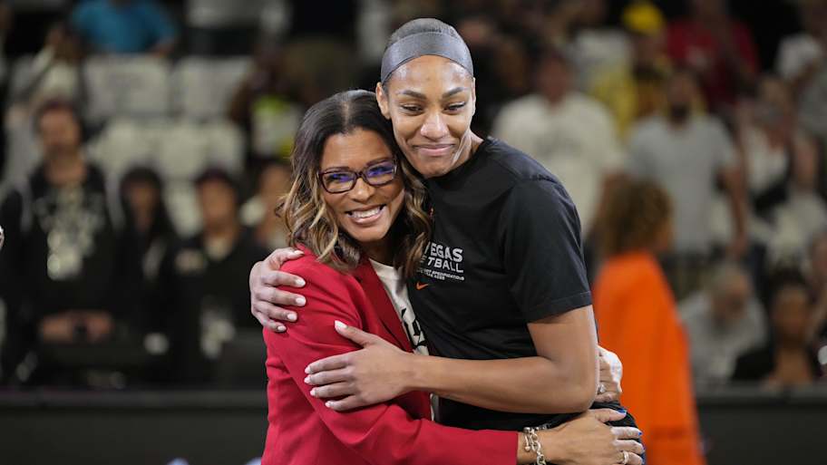 Bam Adebayo, A'ja Wilson's emotional hug is perfect WNBA MVP moment for ...