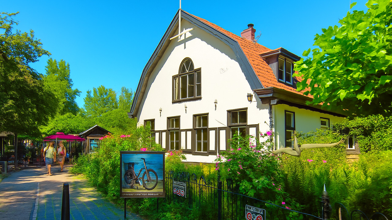 Amsterdamse Bos Walking Tour – Forest Paths and Pancake Farm 4K