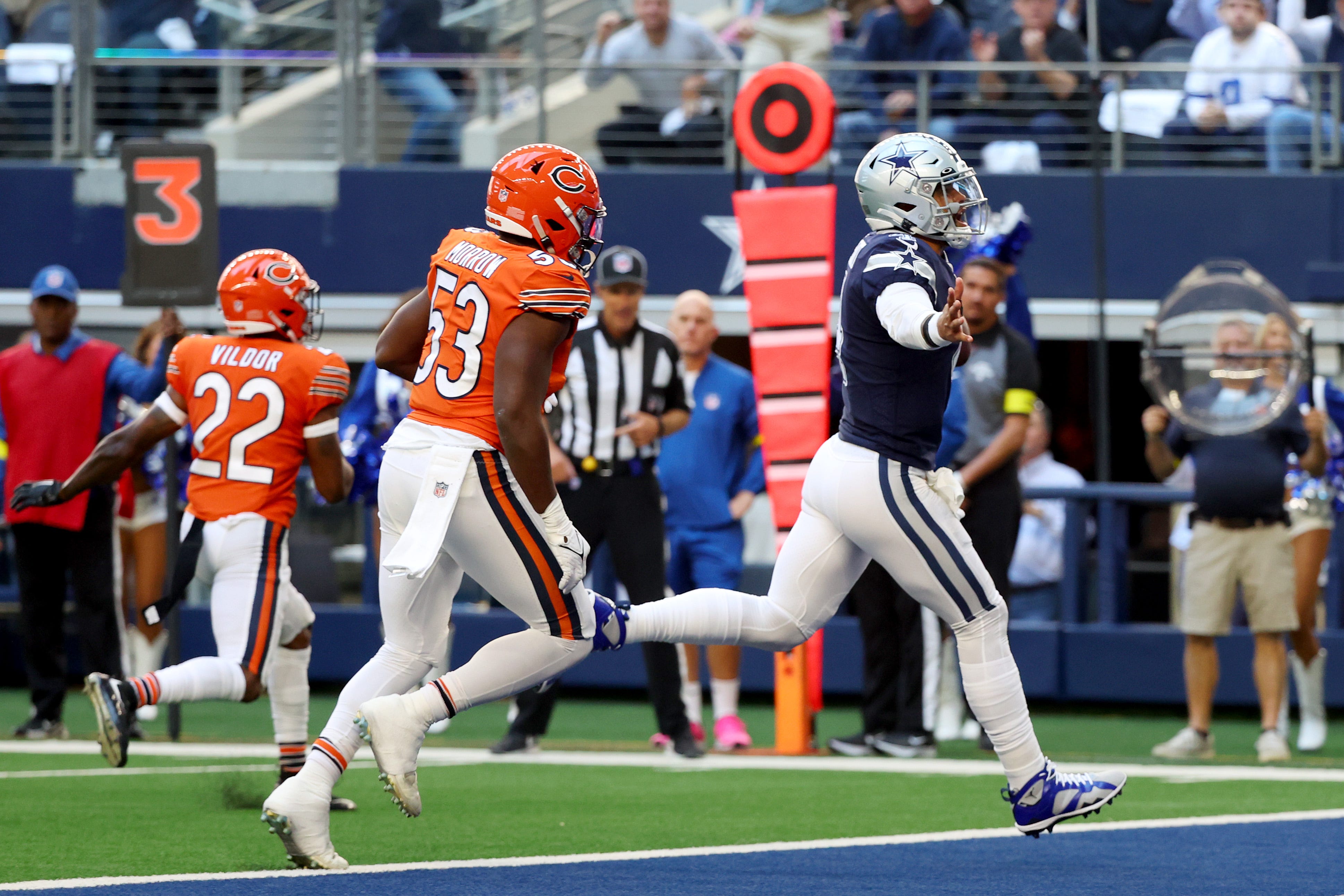 What channel is Bears vs Cowboys game on TV today? Start time, NFL ...