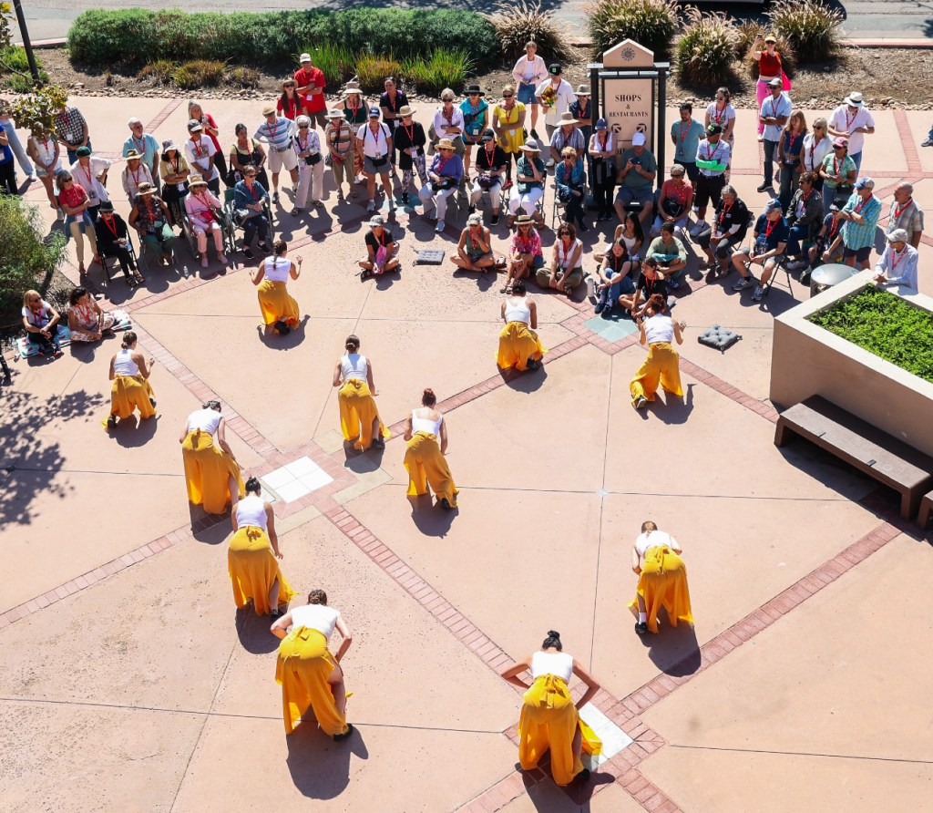 Performers twirl, jump, spin, bringing San Diego’s Trolley Dances to life
