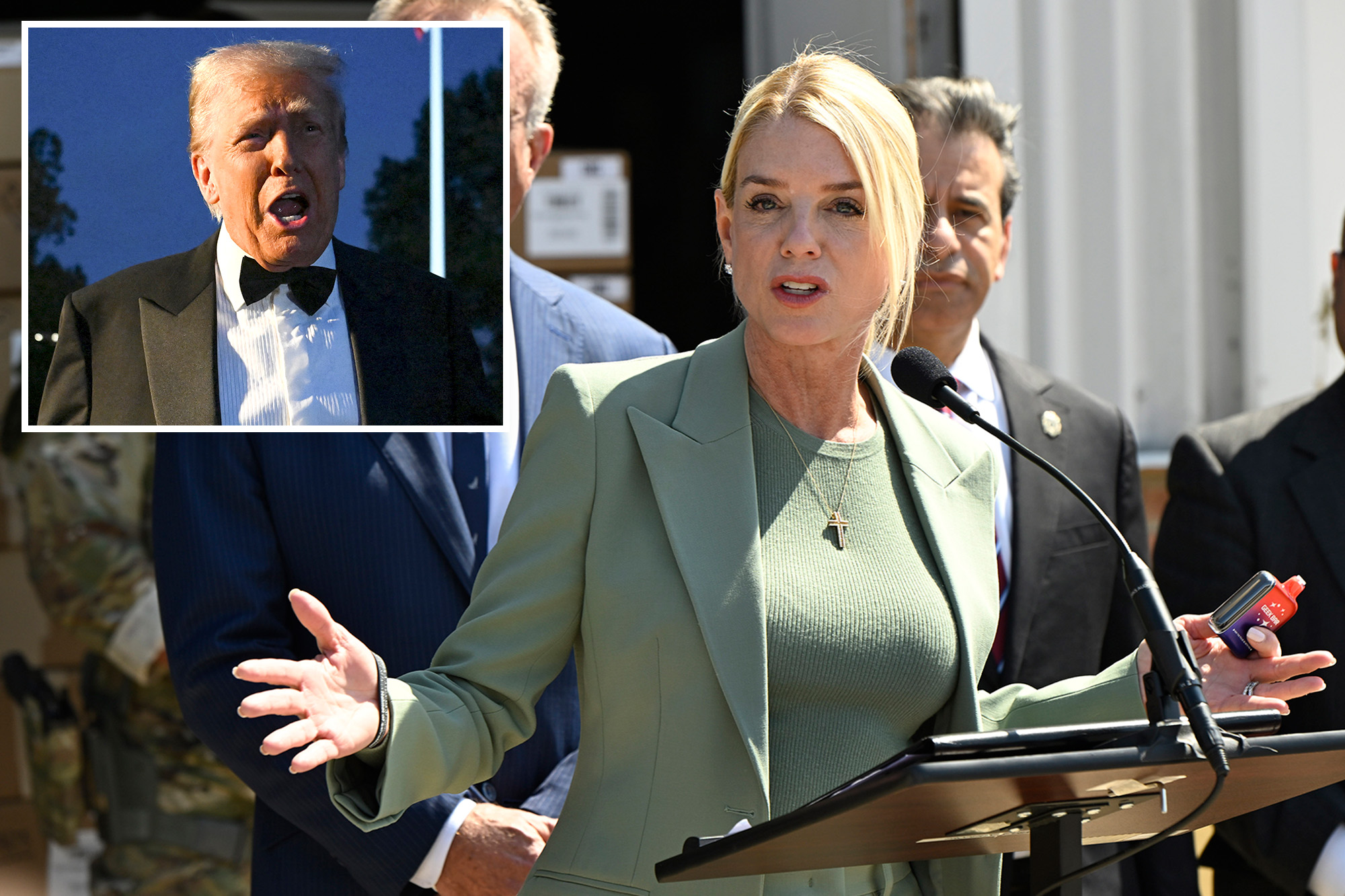 Trump presses Bondi to prosecute his enemies including Letitia James ...