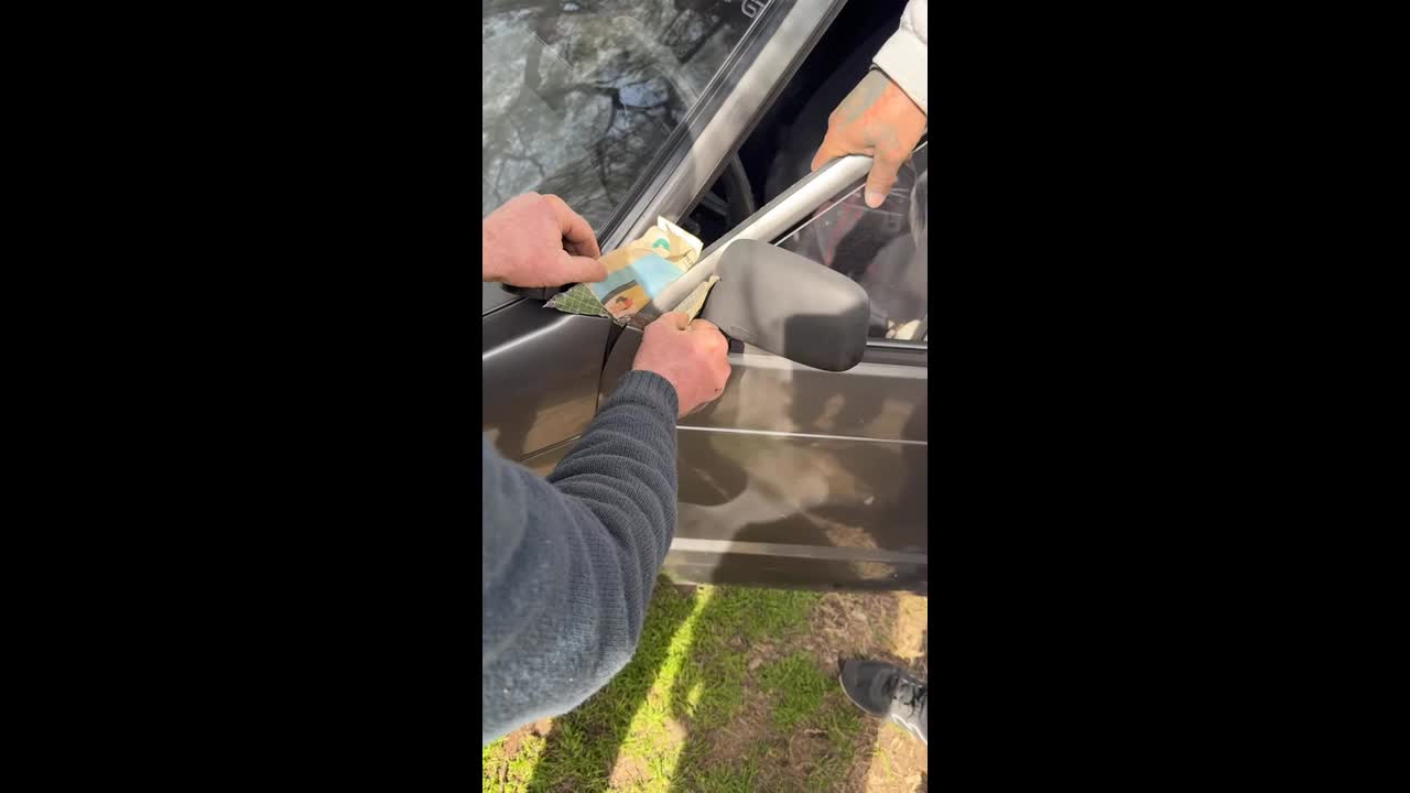 Spray painting fail in Salinas, Uruguay