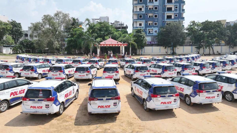 ‘TG’ replaces ‘TS’ on Hyderabad police vehicles following government ...
