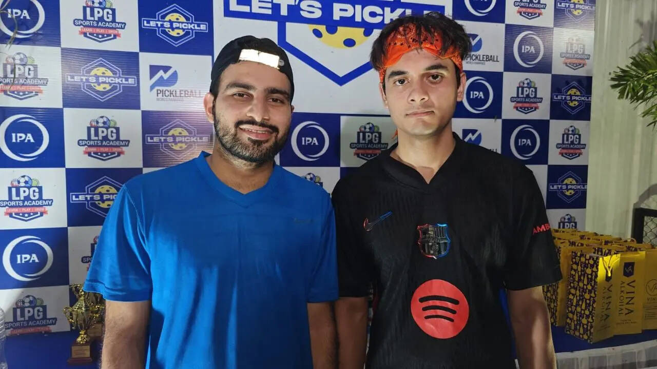 Anujay Krishna-Tanmay Sharma vs Sumit Wadhva and Luv Khattri Men's Doubles Final: Anujay-Tanmay ...