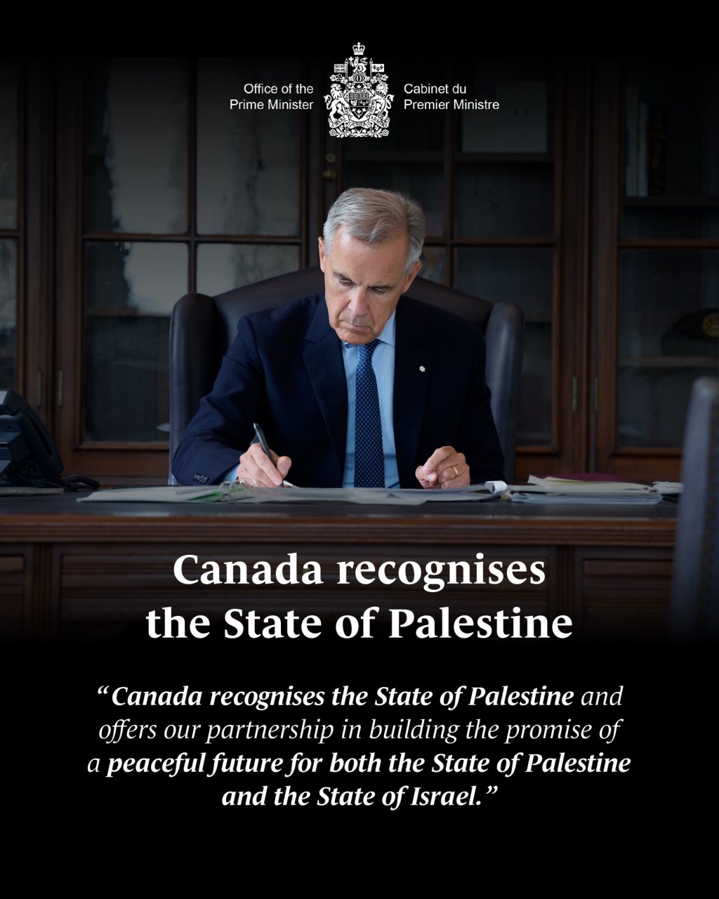 Canada, UK and Australia all recognize Palestinian state as rebuke to ...