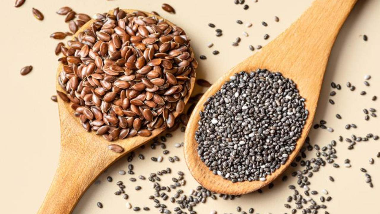 Chia seeds vs flax seeds: Which is better for hair growth and glowing skin?