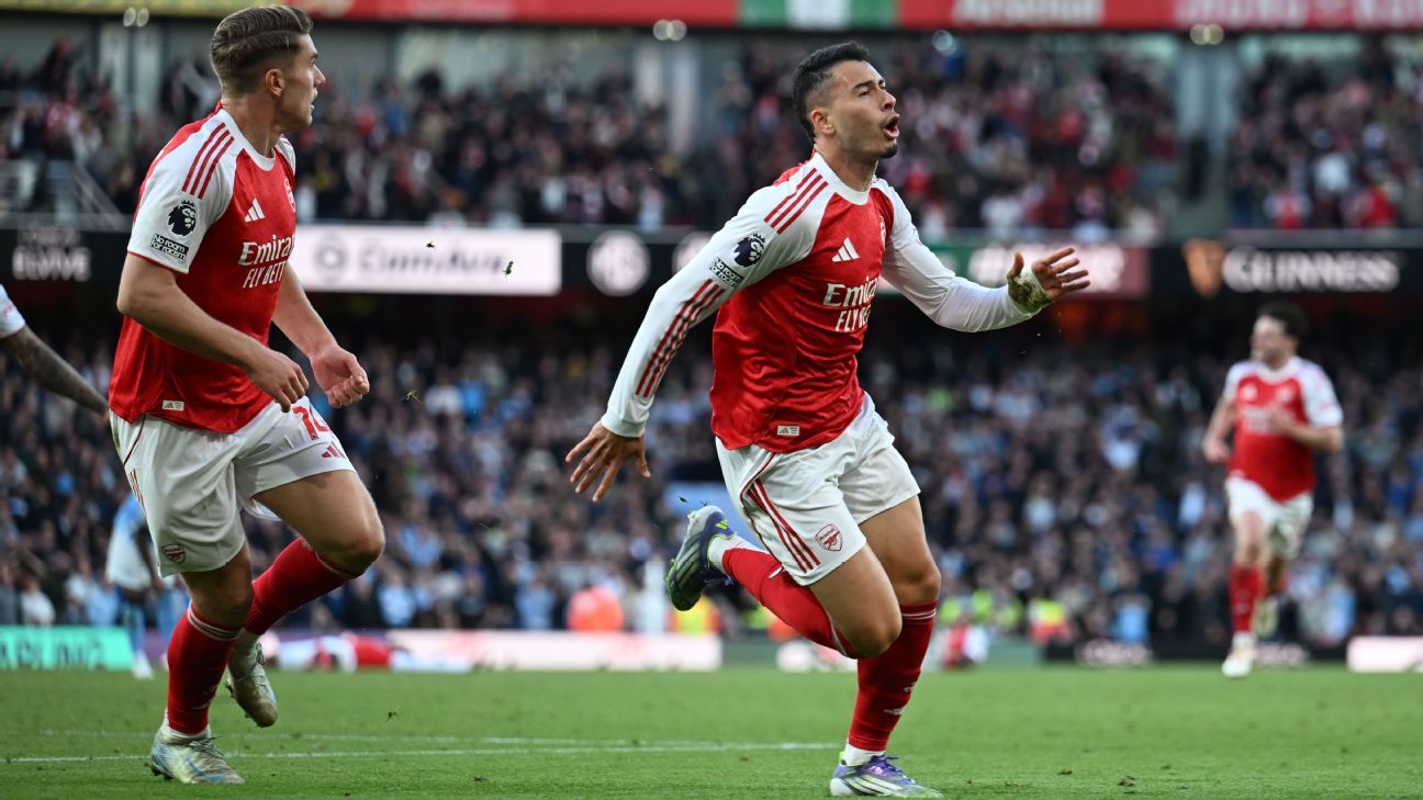 Arsenal's Martinelli on goal vs. City: 'Sacrifice for these moments'