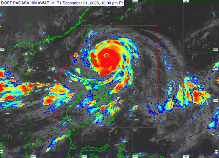 Signal No. 3 in 5 areas as Super Typhoon Nando intensifies