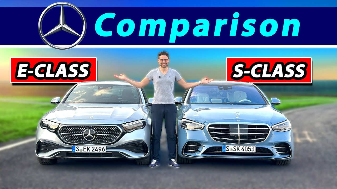 Mercedes E-Class E450 vs S-Class S500 Comparison Review