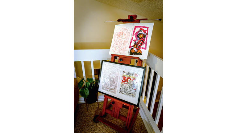 Create an art studio you want to come back to, not just one that looks ...