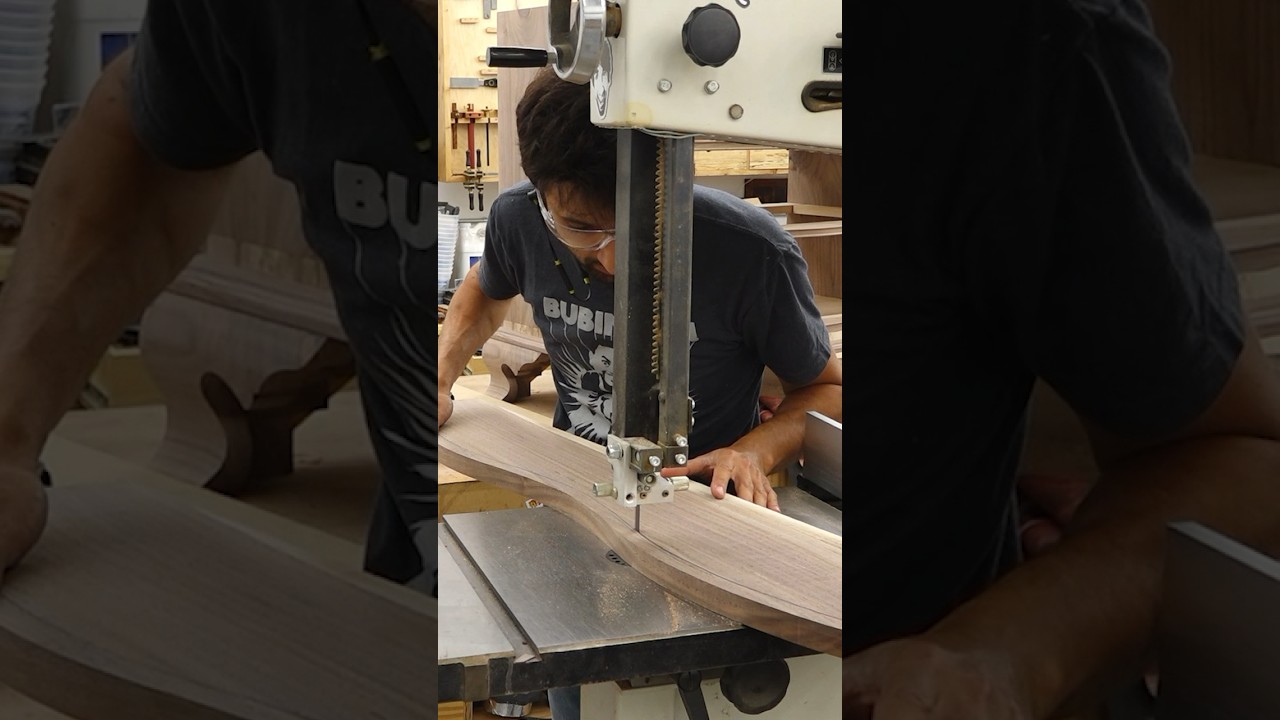Making a serpentine curve molding #woodworking