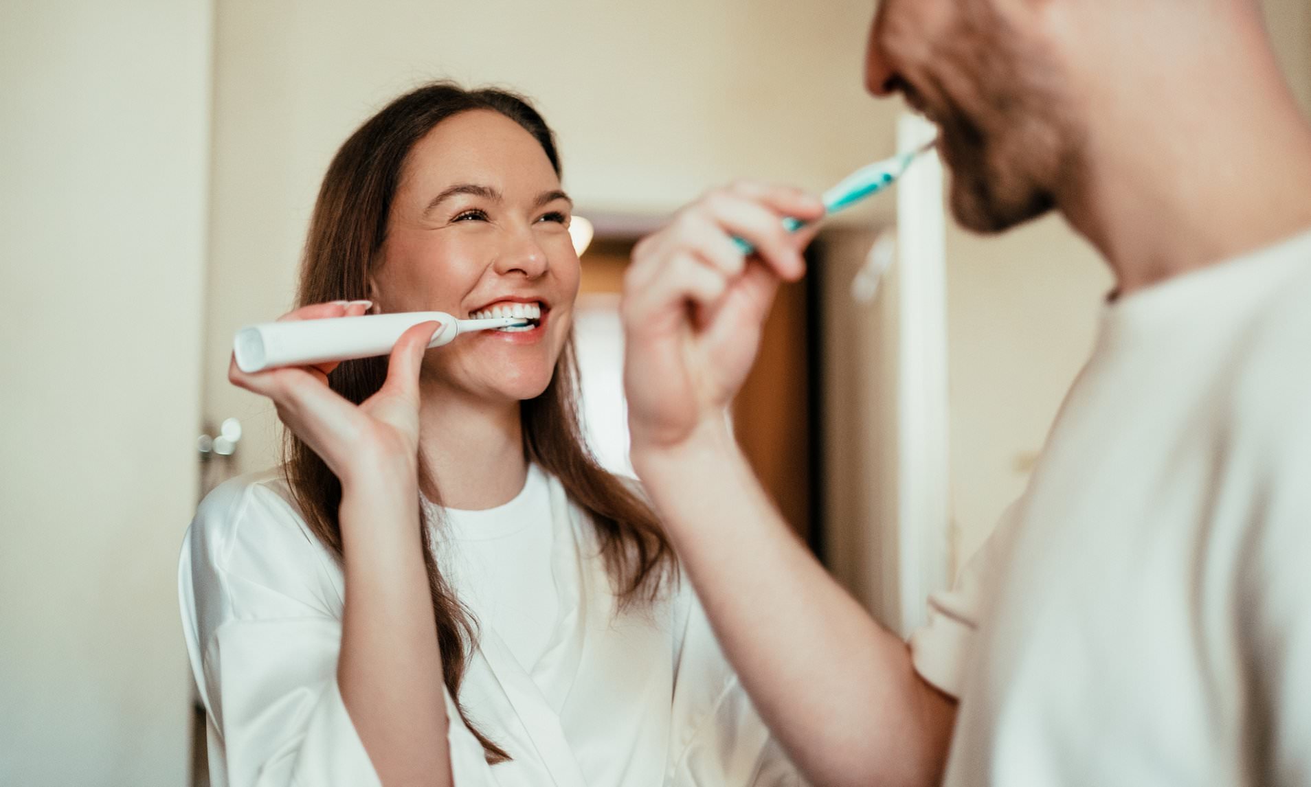 People are just realizing they've been brushing their teeth wrong