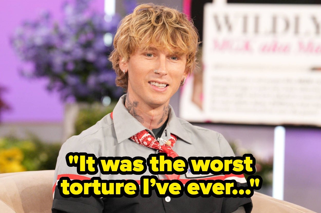 Machine Gun Kelly Explained Why He Got That Massive Blackout Tattoo ...