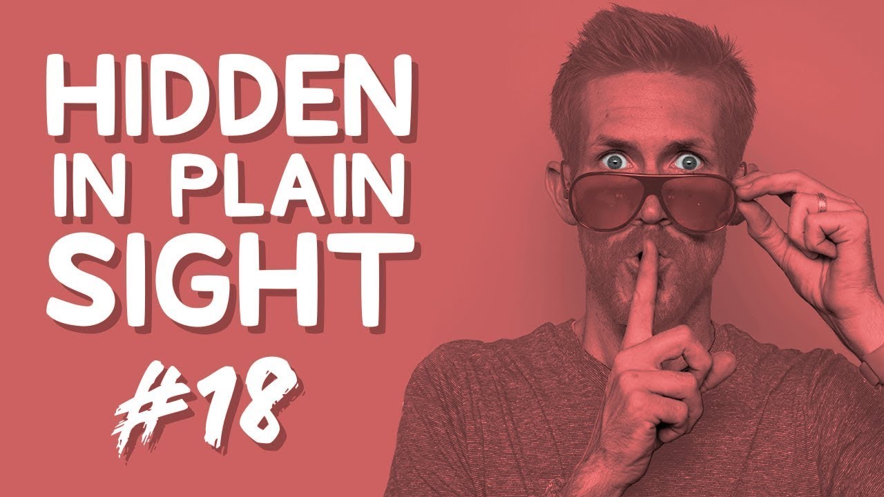 Hidden in plain sight: Try to find him in this video