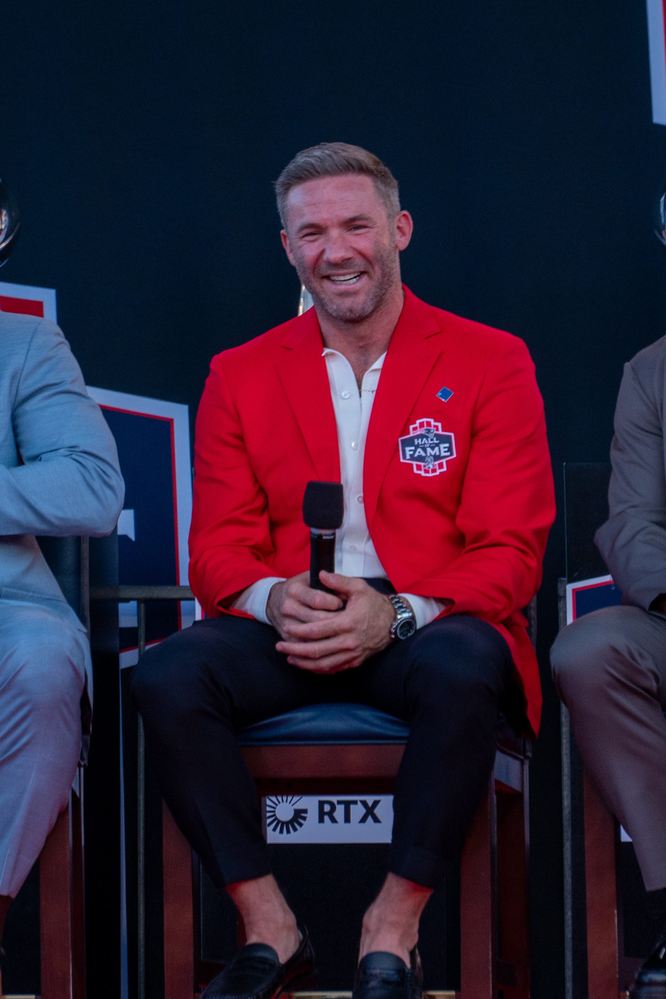 Bill Parcells and Julian Edelman's Patriots' Hall of Fame ceremony ...
