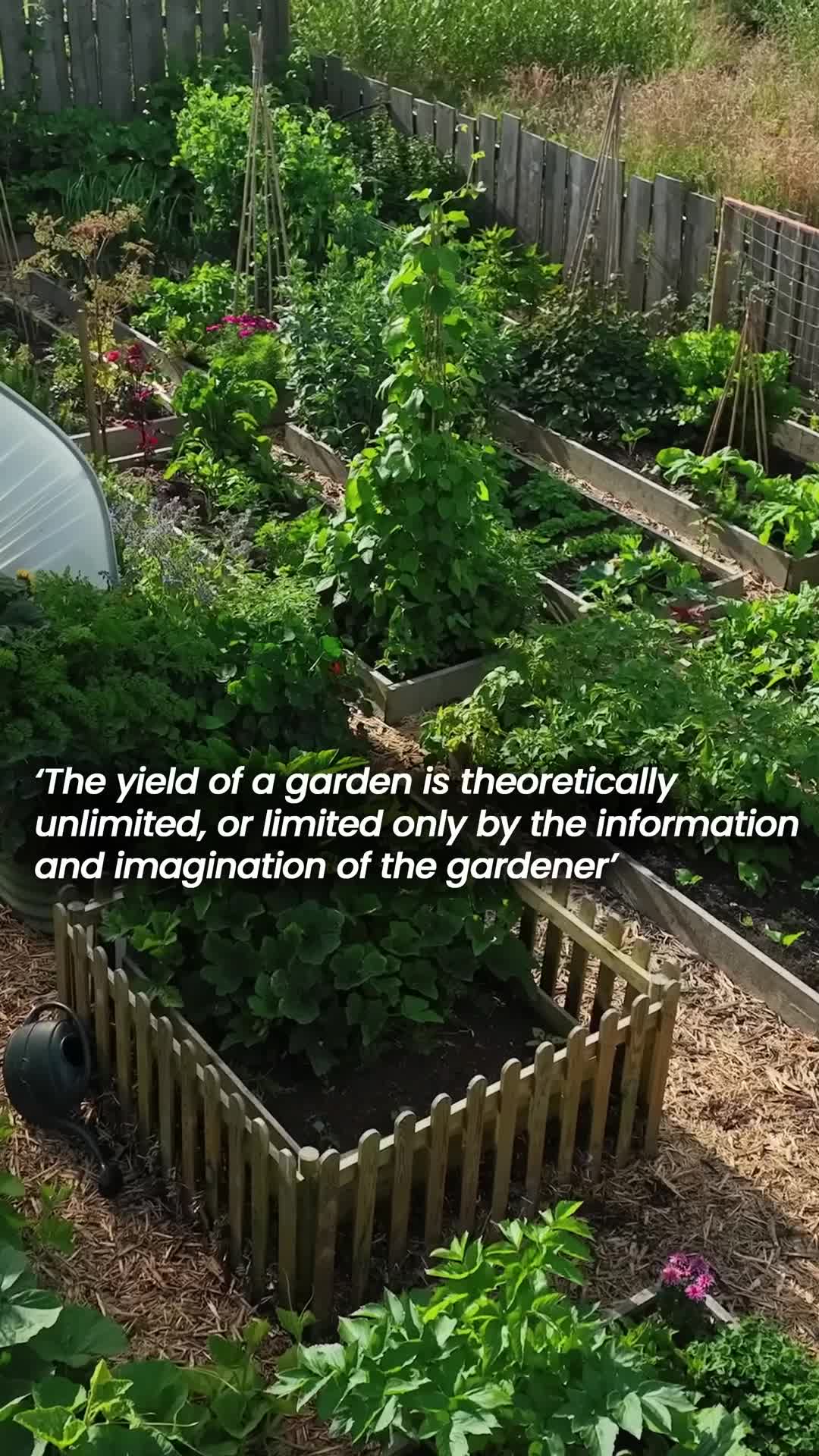 An important message for all gardeners