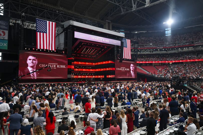 Charlie Kirk compared to Moses, Martin Luther King and JFK at memorial ...