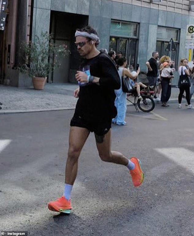 Harry Styles breaks his personal best during Berlin Marathon as he runs ...