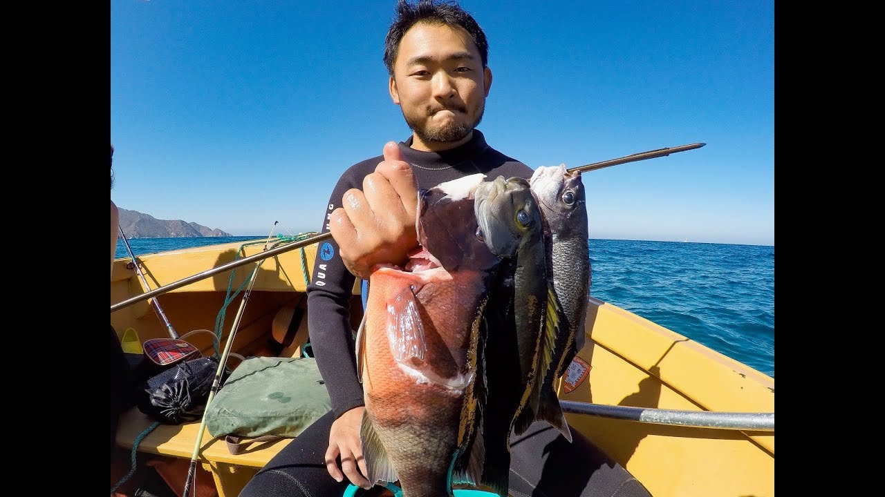 Shark encounter first time spearfishing! Giveaway details!