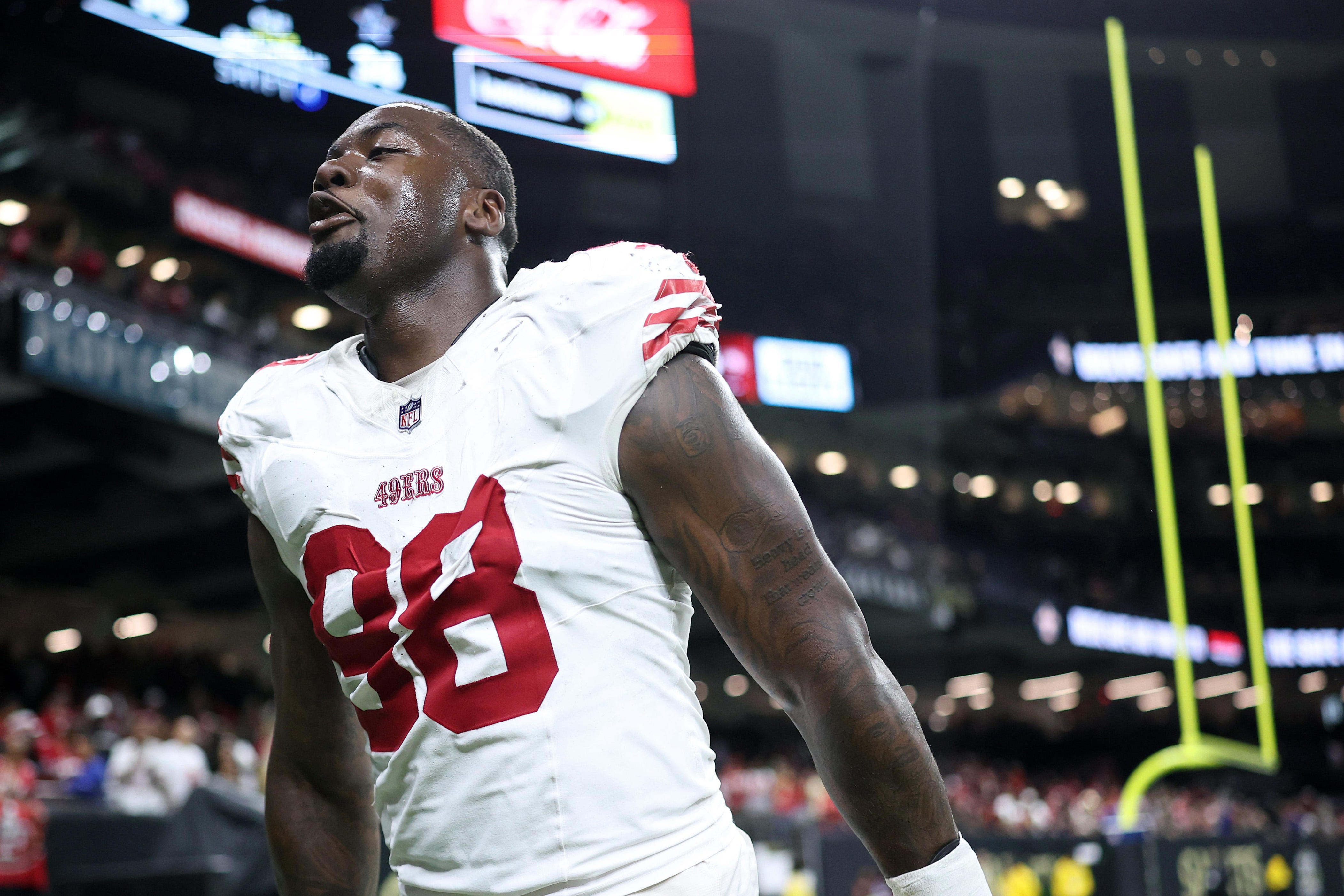 49ers lose top rookie to injury late in fourth quarter vs. Giants