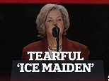 Trump's 'Ice Maiden' drops her guard in tearful speech