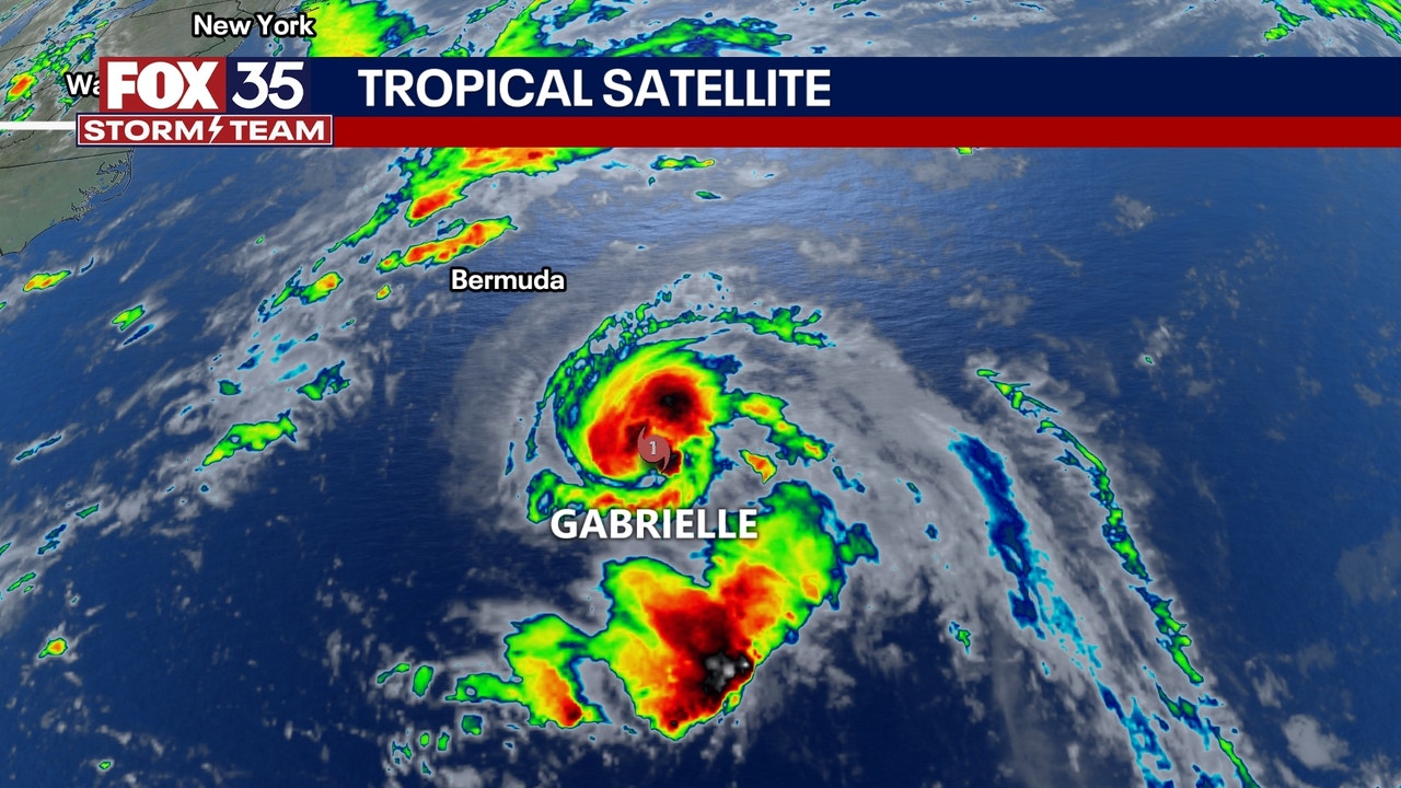 Hurricane Gabrielle forms in Atlantic; 2 disturbances tracked by ...