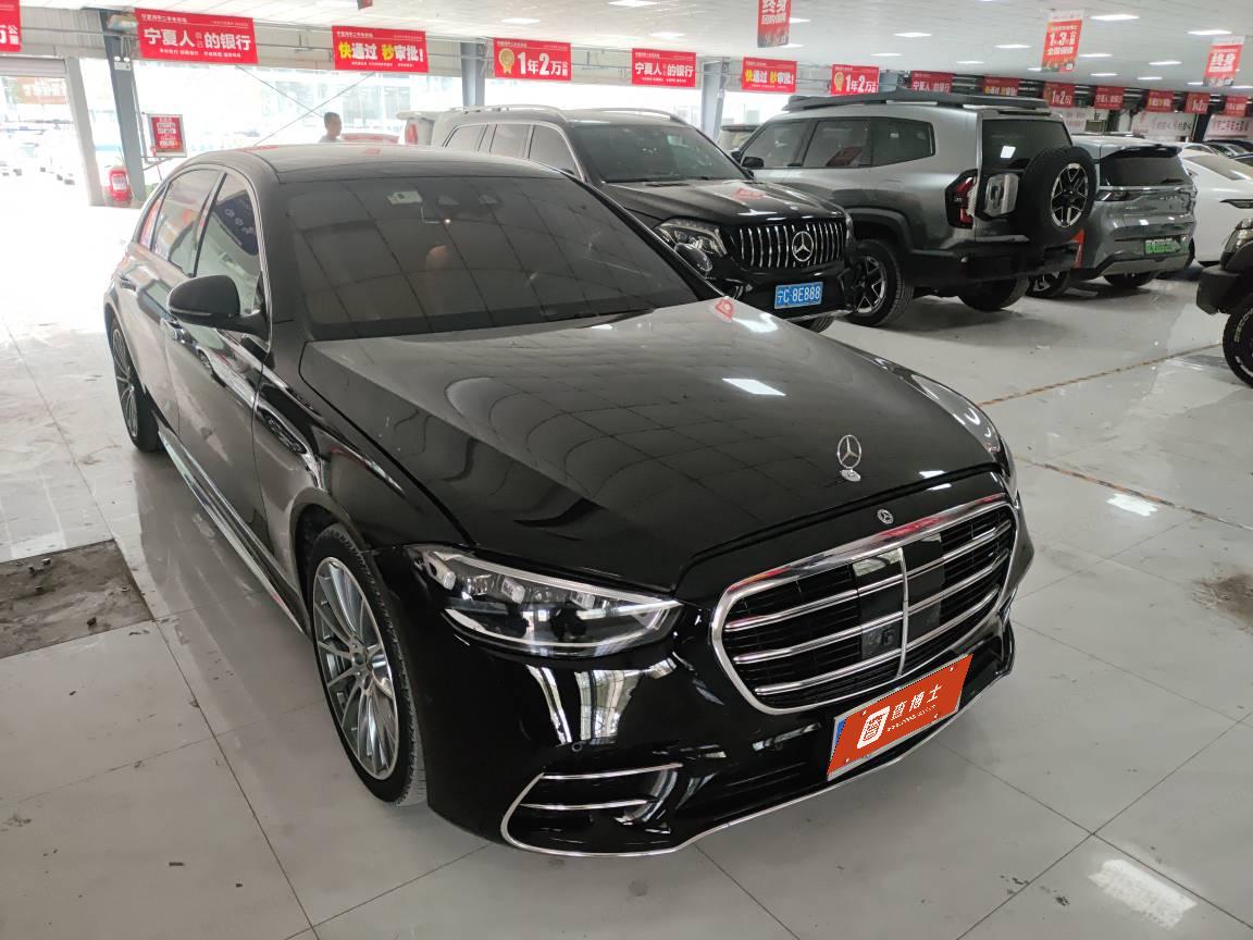 奔驰 奔驰S级 2022款 改款 S 450 L 4MATIC实拍图