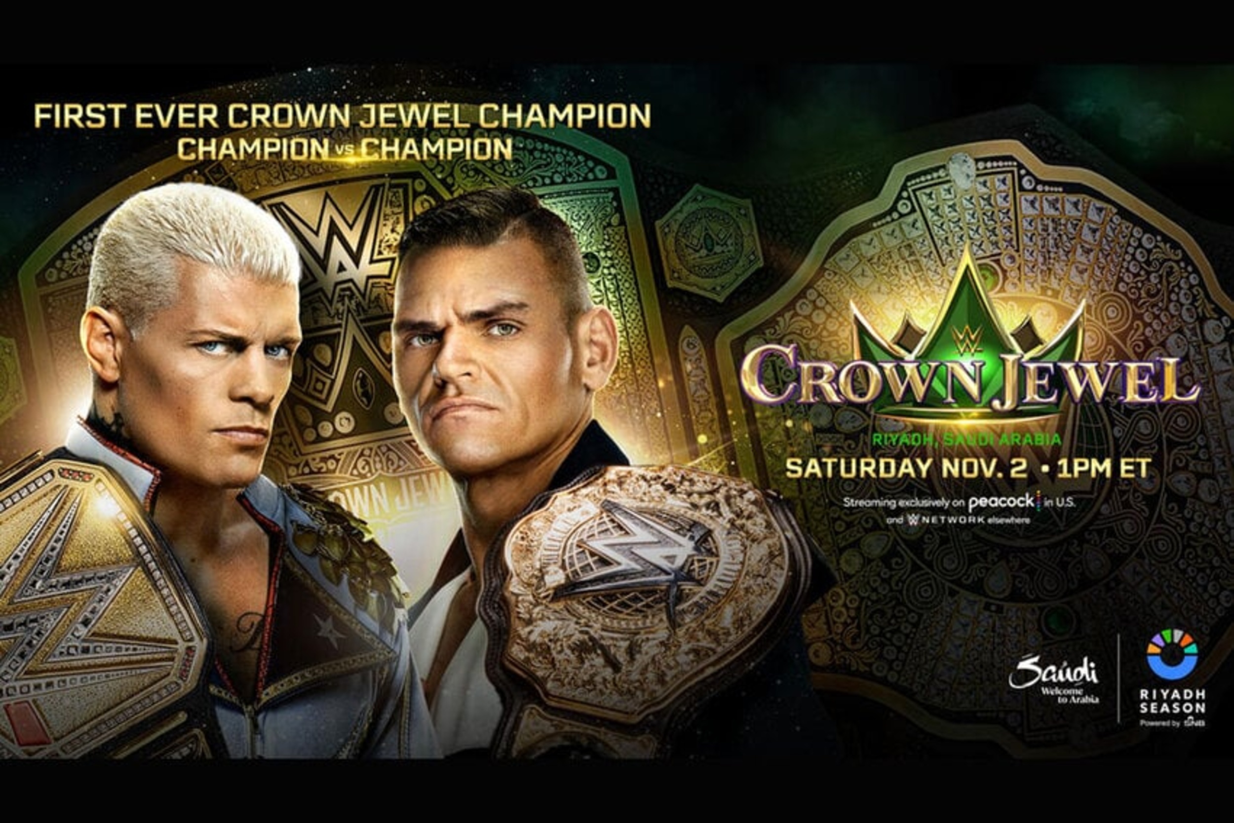 Cody Rhodes vs. Seth Rollins Set for WWE Crown Jewel 2025 in Australia
