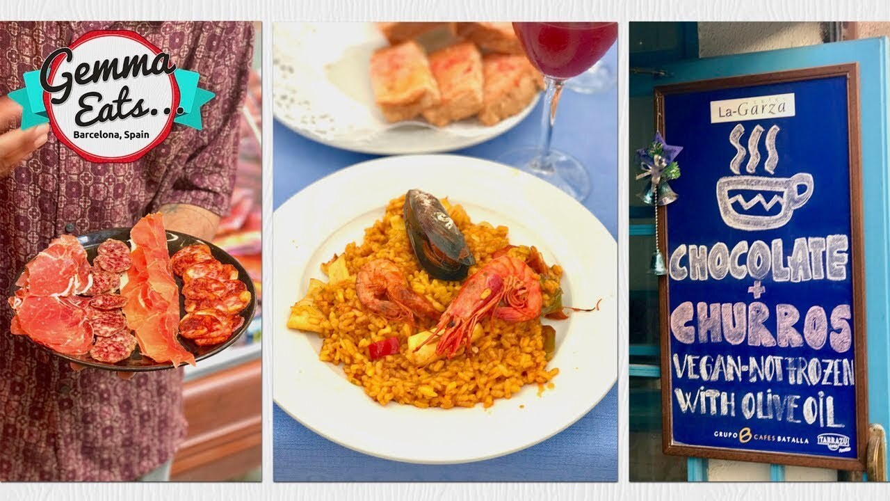 Gemma Eats...Barcelona Secret Food Tour | BEST Paella, Tapas, Jamon ...