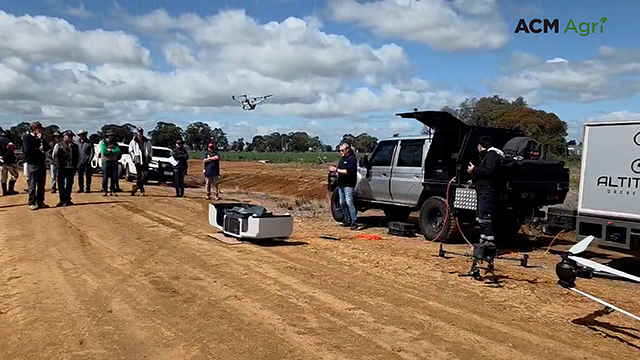 Duck-scaring drones trialled for rice farmers